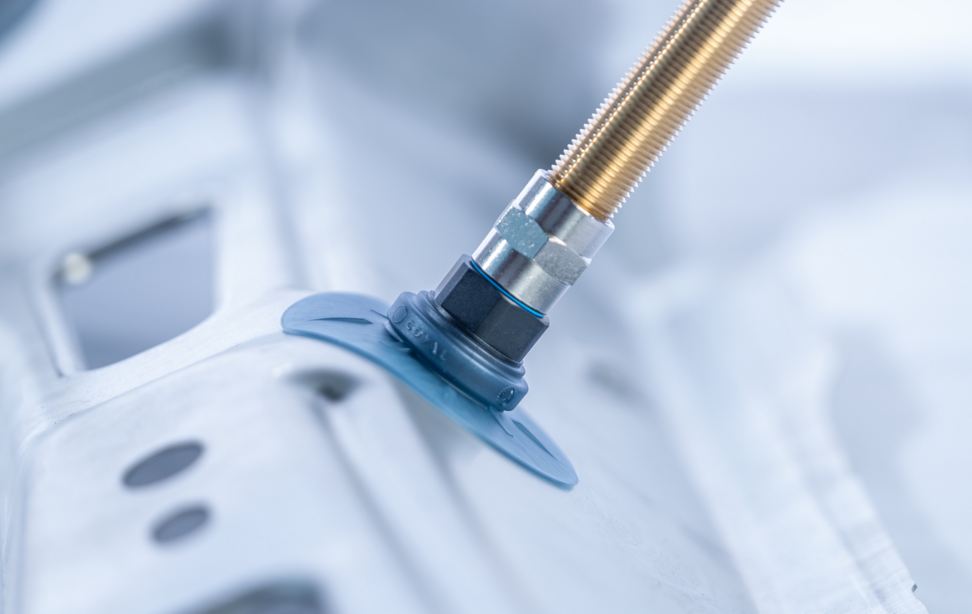 COVAL CTC bell-type suction cups hold fast to sheet metal - SPAENER